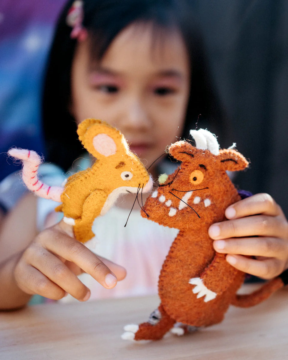The Gruffalo® Finger Puppets Set – Nestling and Nook