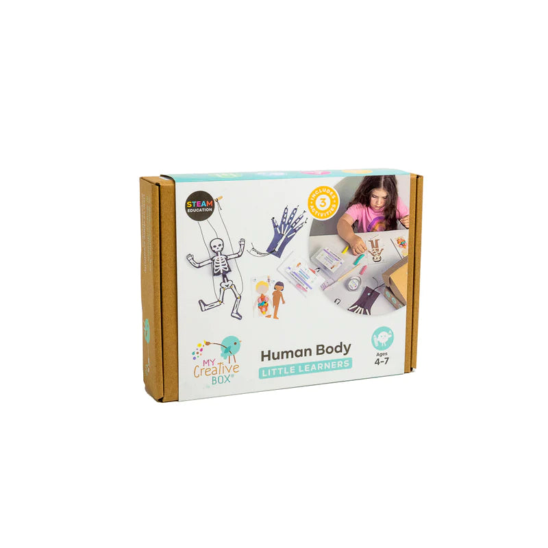 Human Body Mini Creative Kit 4-7 years – Nestling and Nook